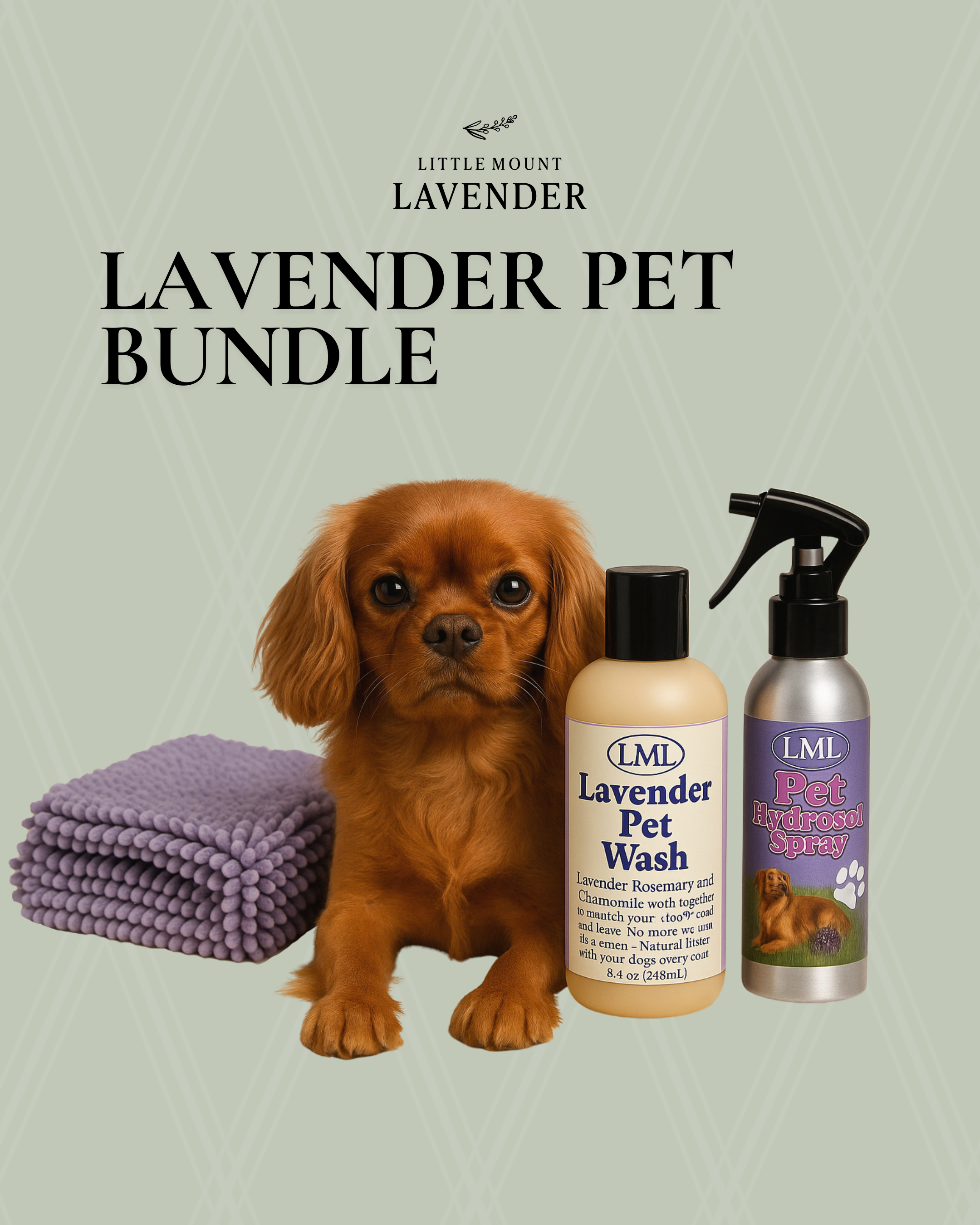 Pet Bundle with Free Pet Wash – Little Mount Lavender