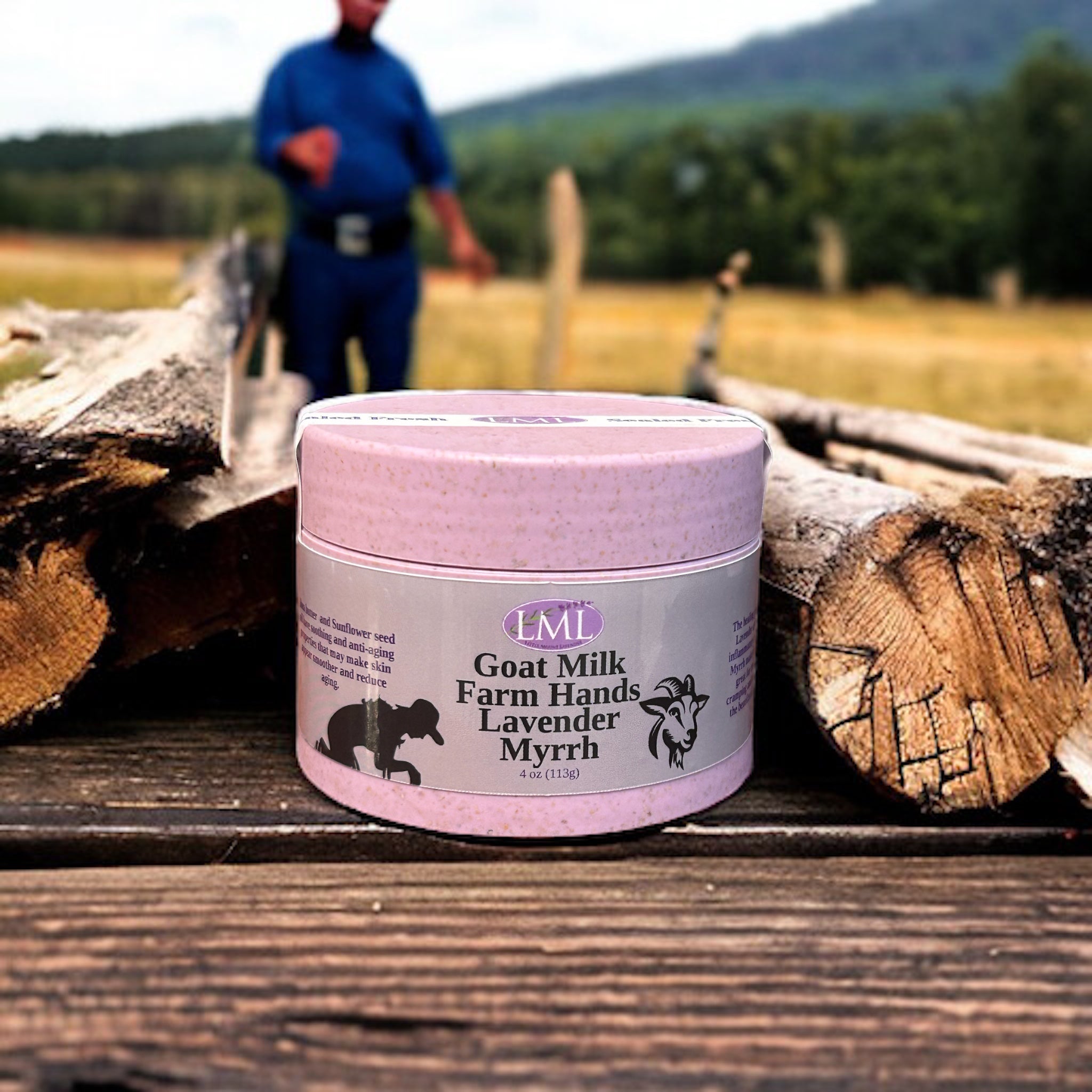 Farm Hands Goat Butter Lavender and Myrrh – Little Mount Lavender