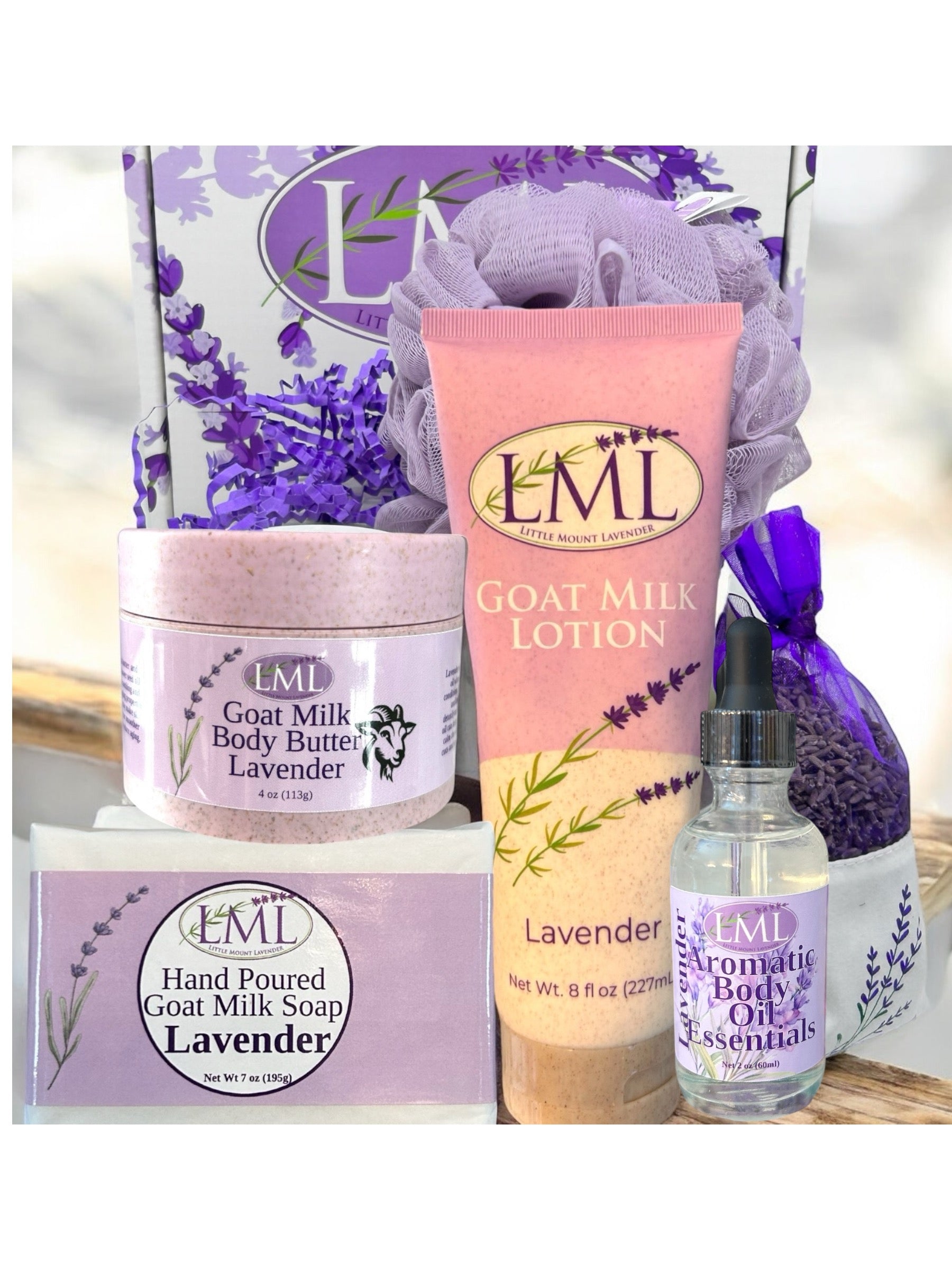 Deluxe Lotion Gift Box -Best Seller- "Free Shipping" – Little Mount ...