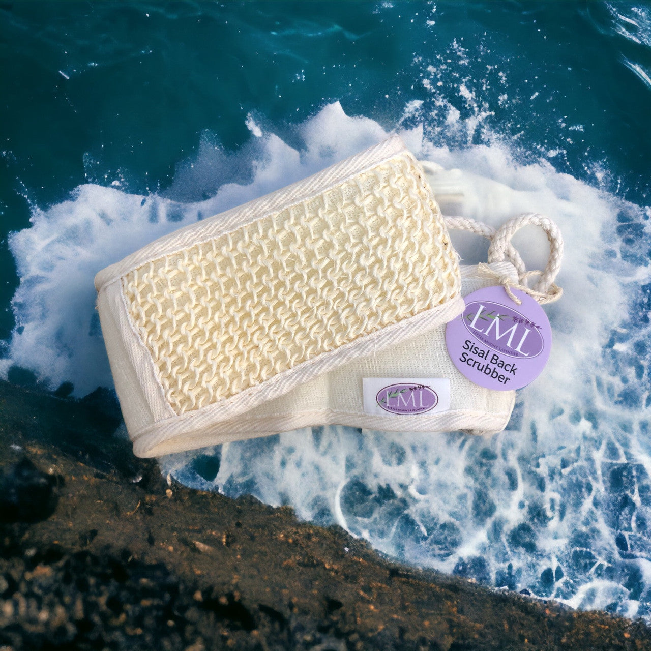 Sisal Back Scrubber – Little Mount Lavender